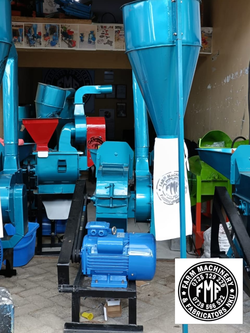 Grade 2 Electric Posho Mill 7.5HP SINGLE PHASE - Farm Machinery ...